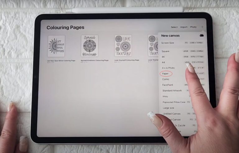 How to Make Coloring Pages on Your iPad with Procreate - Julie Erin Designs