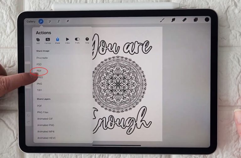 How to Make Coloring Pages on Your iPad with Procreate - Julie Erin Designs
