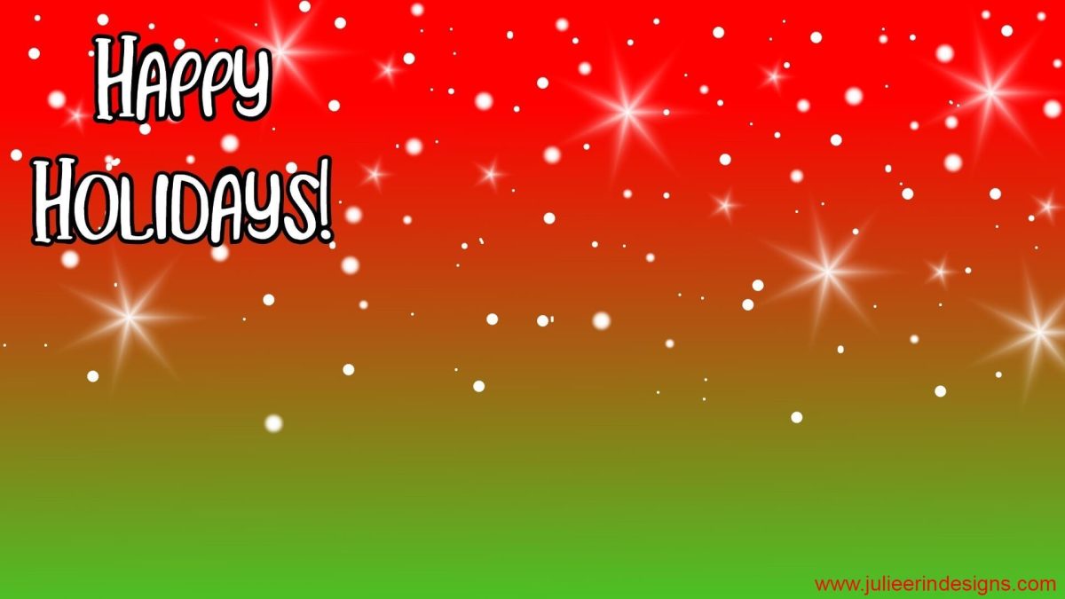 Free Festive Virtual Backgrounds for Your Zoom Holiday Party - Julie ...